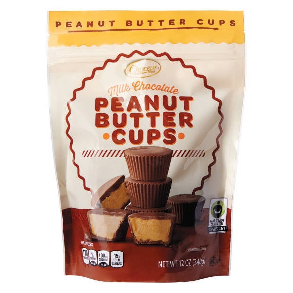 Choceur Milk Chocolate Peanut Butter Cups Chocolate Covered Snacks ...