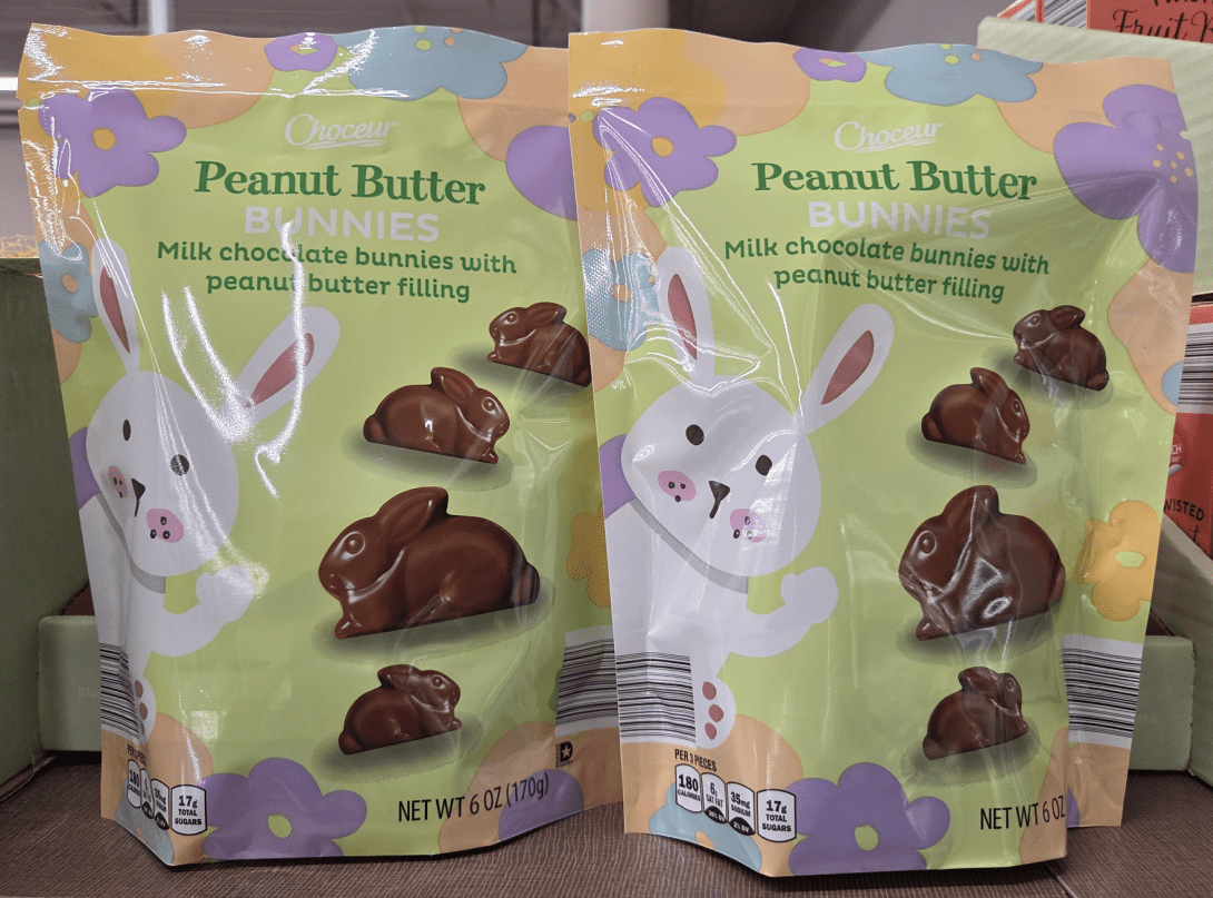 Choceur Peanut Butter Bunnies Milk Chocolate Bunnies with Peanut Butter ...