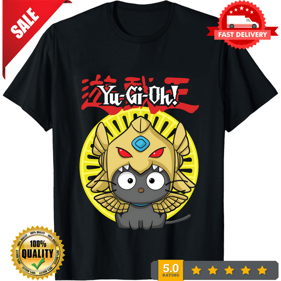 Choco Cat T-Shirt Winged Dragon of Ra Anime Soft Tee Shirt Kawaii 90s ...