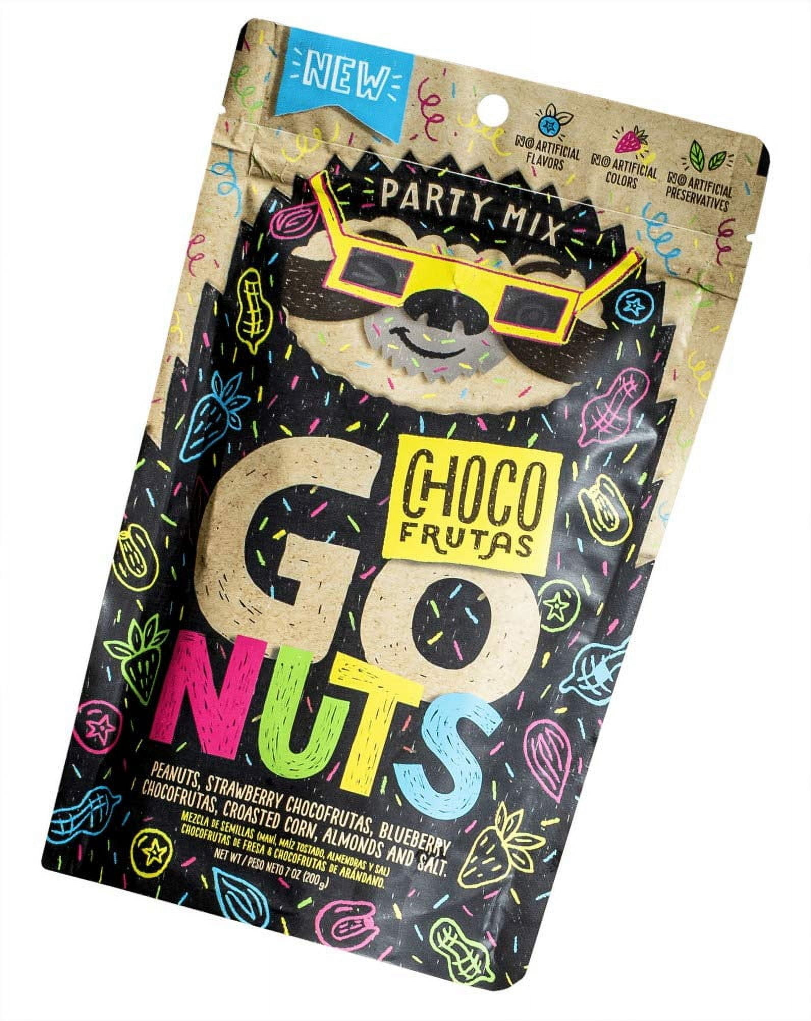 Choco Frutas - Go SAF21 Nuts Party Mix - Crunchy Salty Nuts & Fruits ...