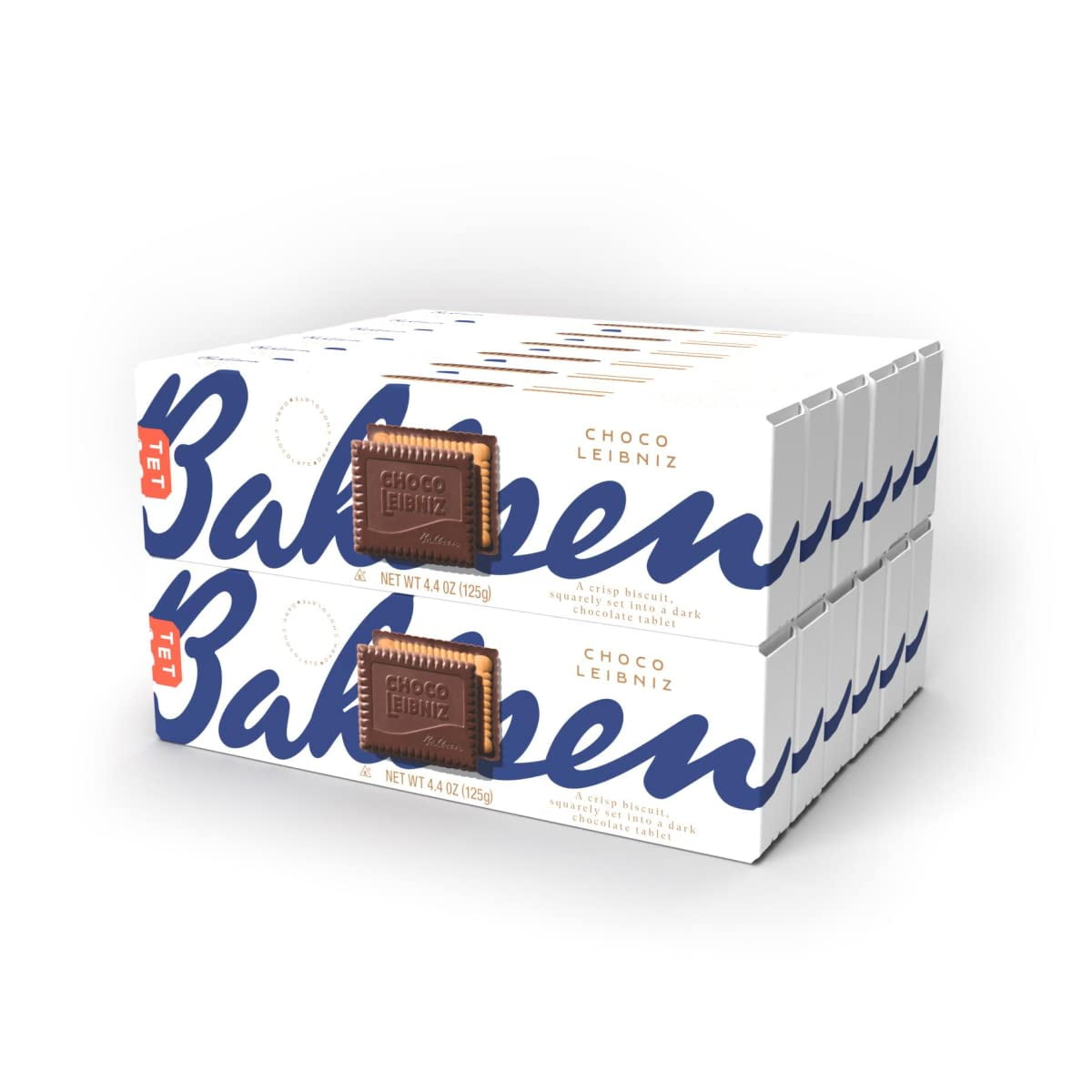 Choco Leibniz Dark Cookies (12 boxes) - Leibniz Butter Biscuits topped ...