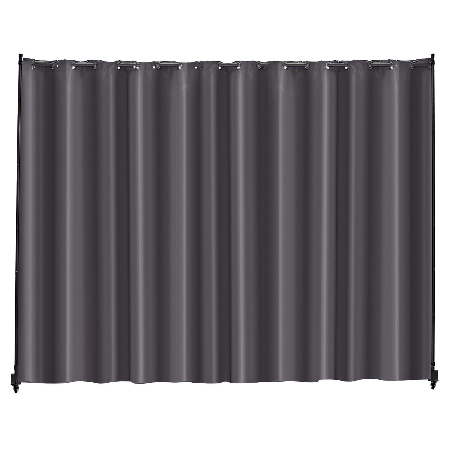 Choco Moon 121" Portable Room Divider with Wheels and Privacy Screen ...