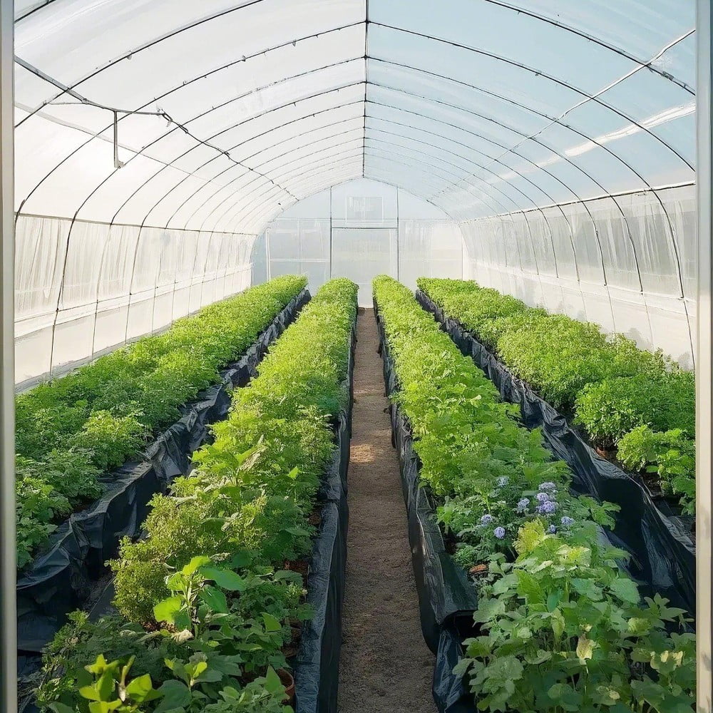 Choco Moon 14 Mil Heavy Duty Plastic Sheeting Roll 10'x100' Waterproof ...