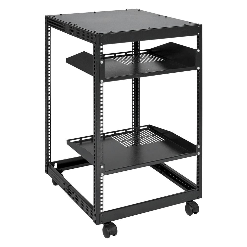 Choco Moon 15U Open Frame Server Rack, Versatile 23"-40" Depth ...