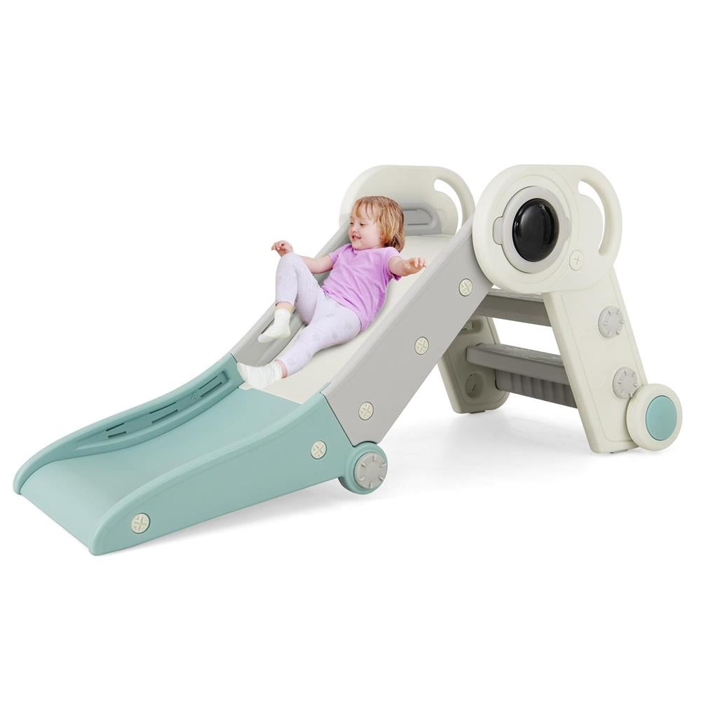 Choco Moon 2 in 1 Baby Slide with Climber Kids Activity Equipment ...
