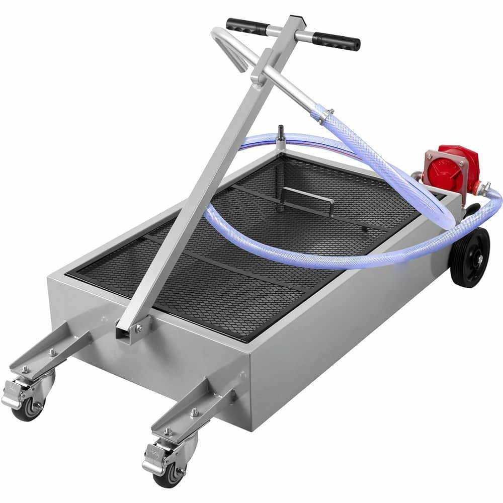 Choco Moon 20 Gallon Waste Oil Drain Tank, Portable Air Operated ...