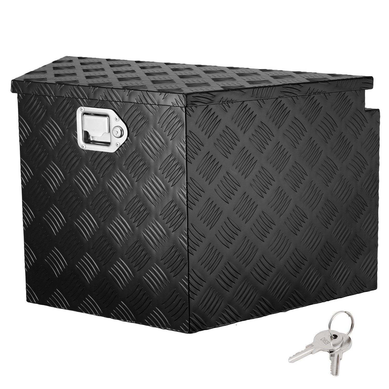 Choco Moon 39" Aluminum Alloy Diamond Plate Tongue Box Tool Chest ...