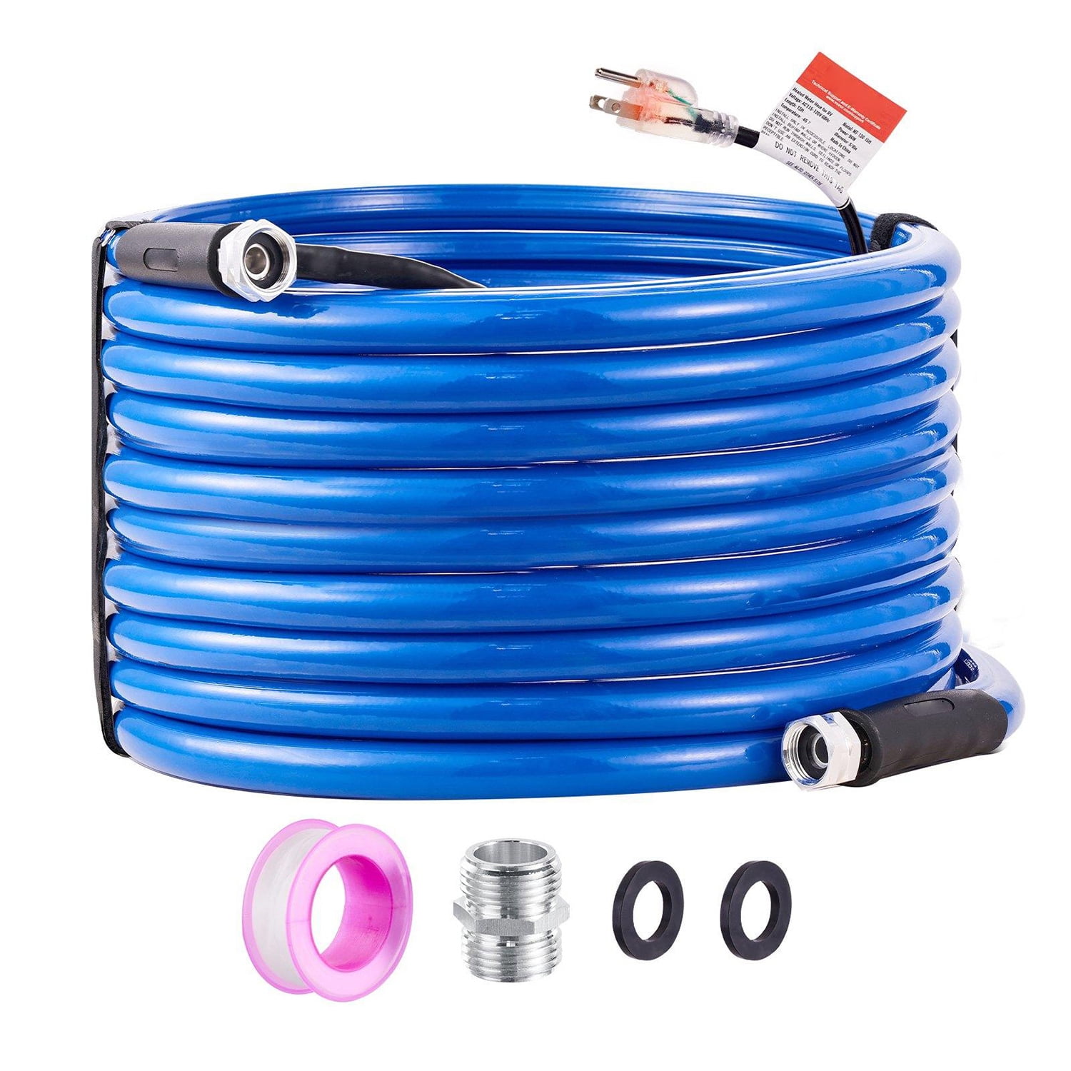 Choco Moon 75ft RV Heated Water Hose, -45°F Antifreeze, Auto Self ...
