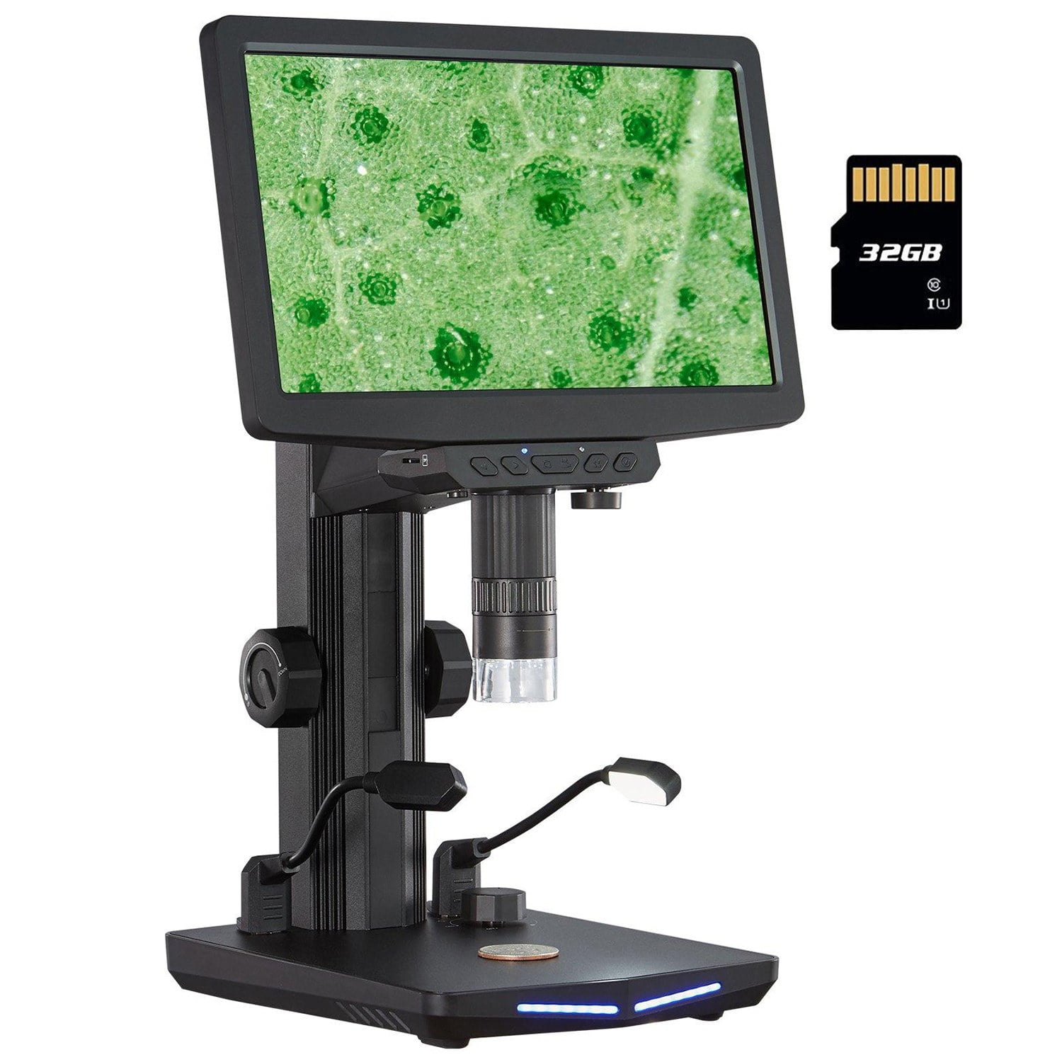 Choco Moon Advanced 1300X Magnification, Full HD IPS Screen, 8 LED ...