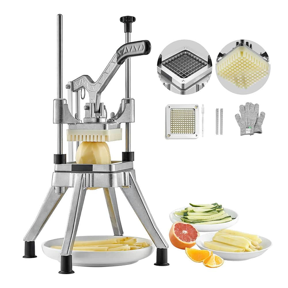 Choco Moon Commercial Vegetable Fruit Chopper 1/4" Blade Heavy Duty ...