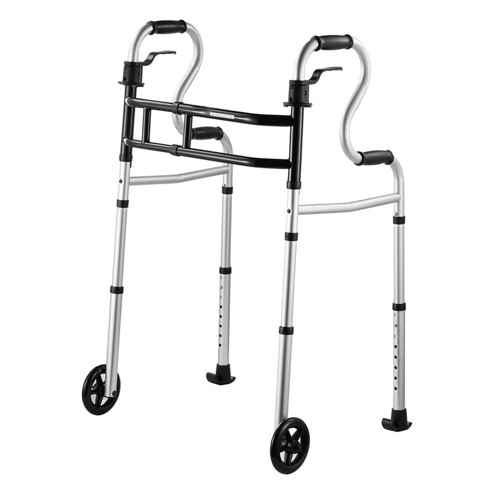 Choco Moon Compact Folding Walker with Height & Width Adjustment ...