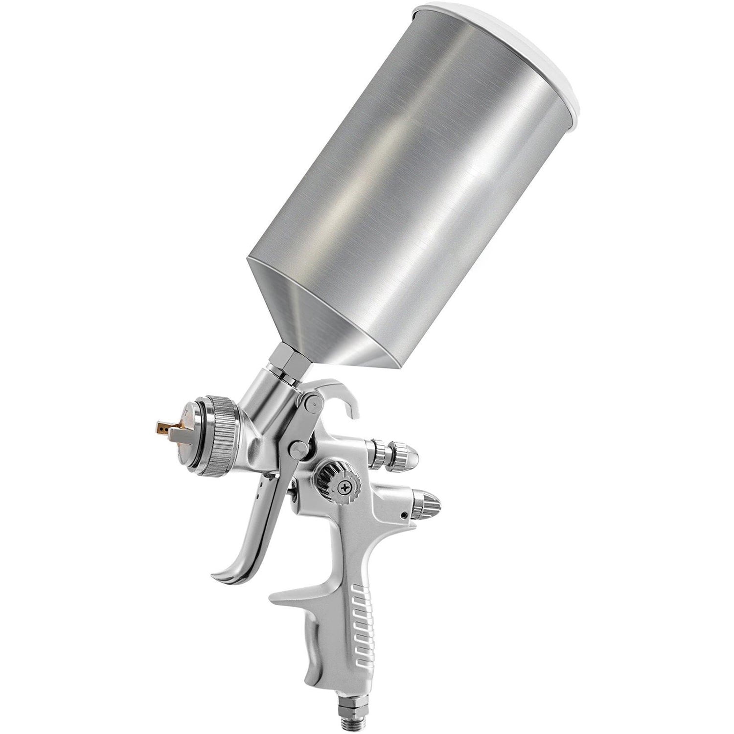 Choco Moon HVLP Paint Gun Kit Gravity Feed Car Primer Nozzle 1.3/1.7mm ...