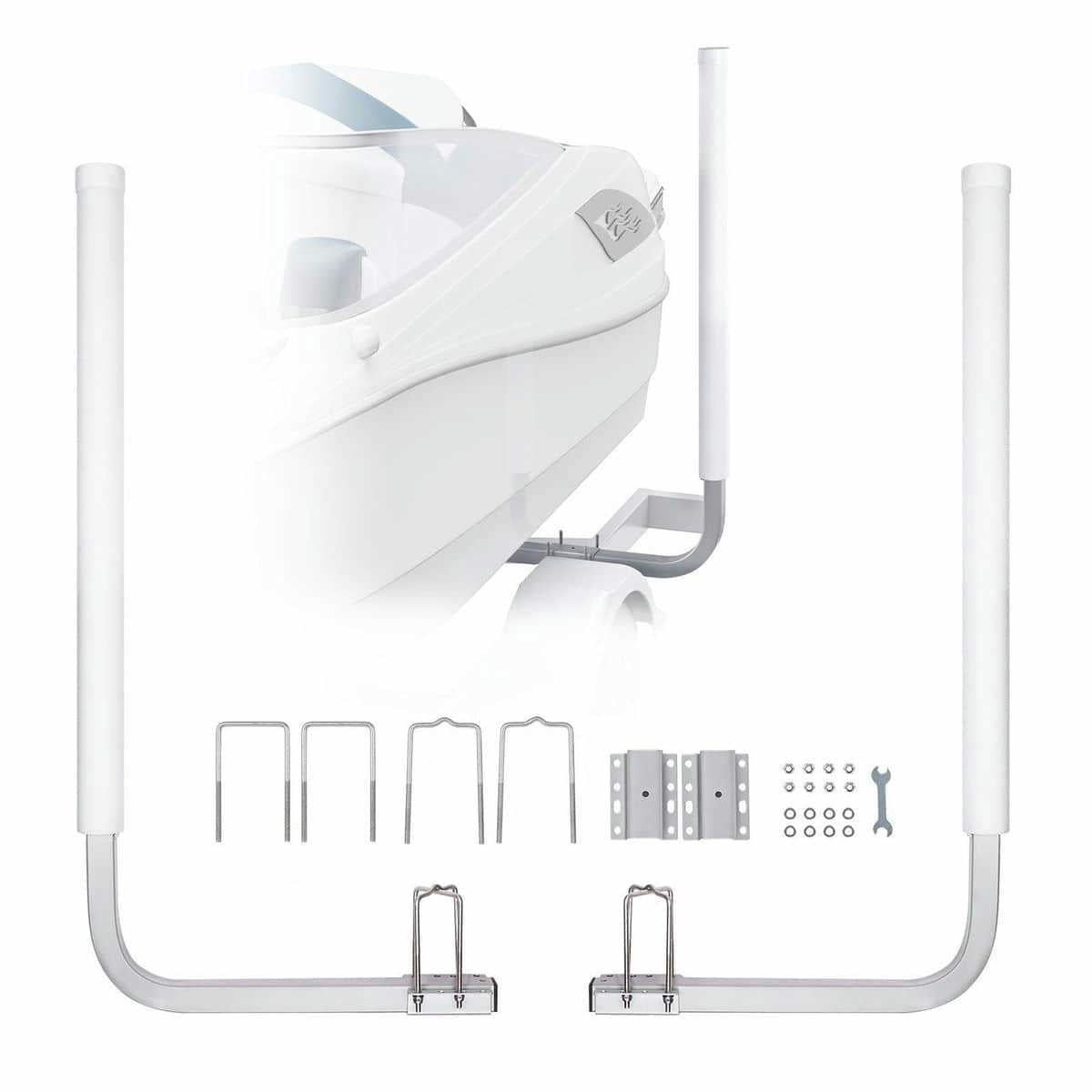 Choco Moon Marine Trailer Guide Set, 60'' Flexibly Adjustable, Dual ...