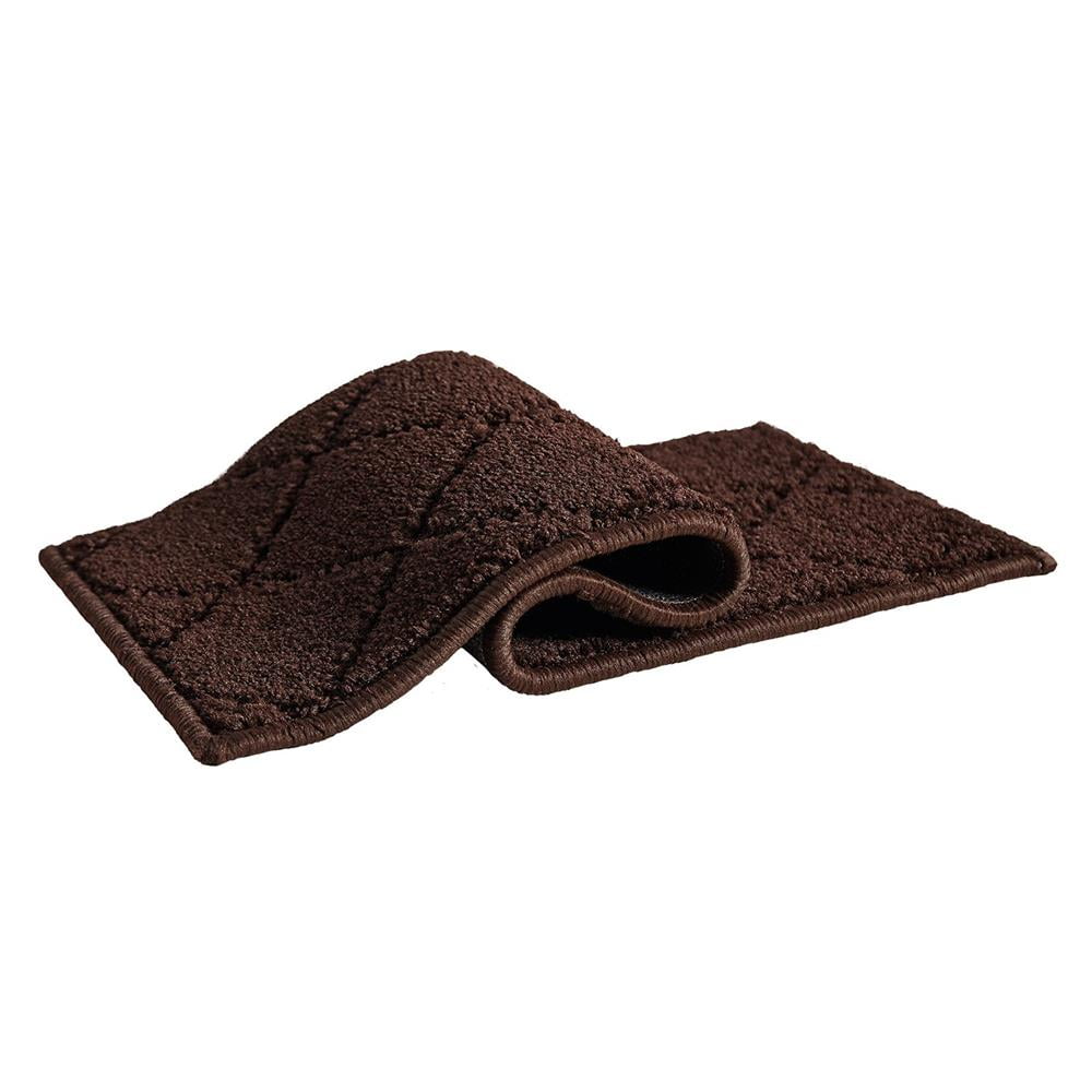 Choco Moon Non-Slip Stair Treads, 9" x 28" Soft Edging Rugs, Indoor ...