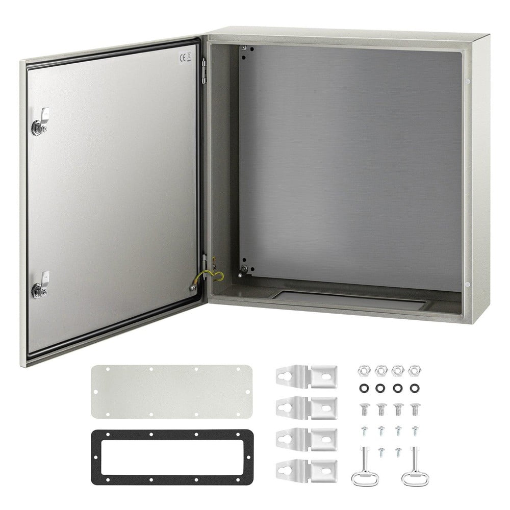 Choco Moon Robust IP66 Outdoor/Indoor Steel Junction Box 24x24x8, All ...