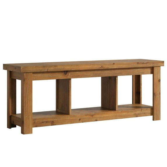 Choco Moon Solid Wood Console Table, 63-Inch Entryway Table, Long Sofa Table, TV Console for ...