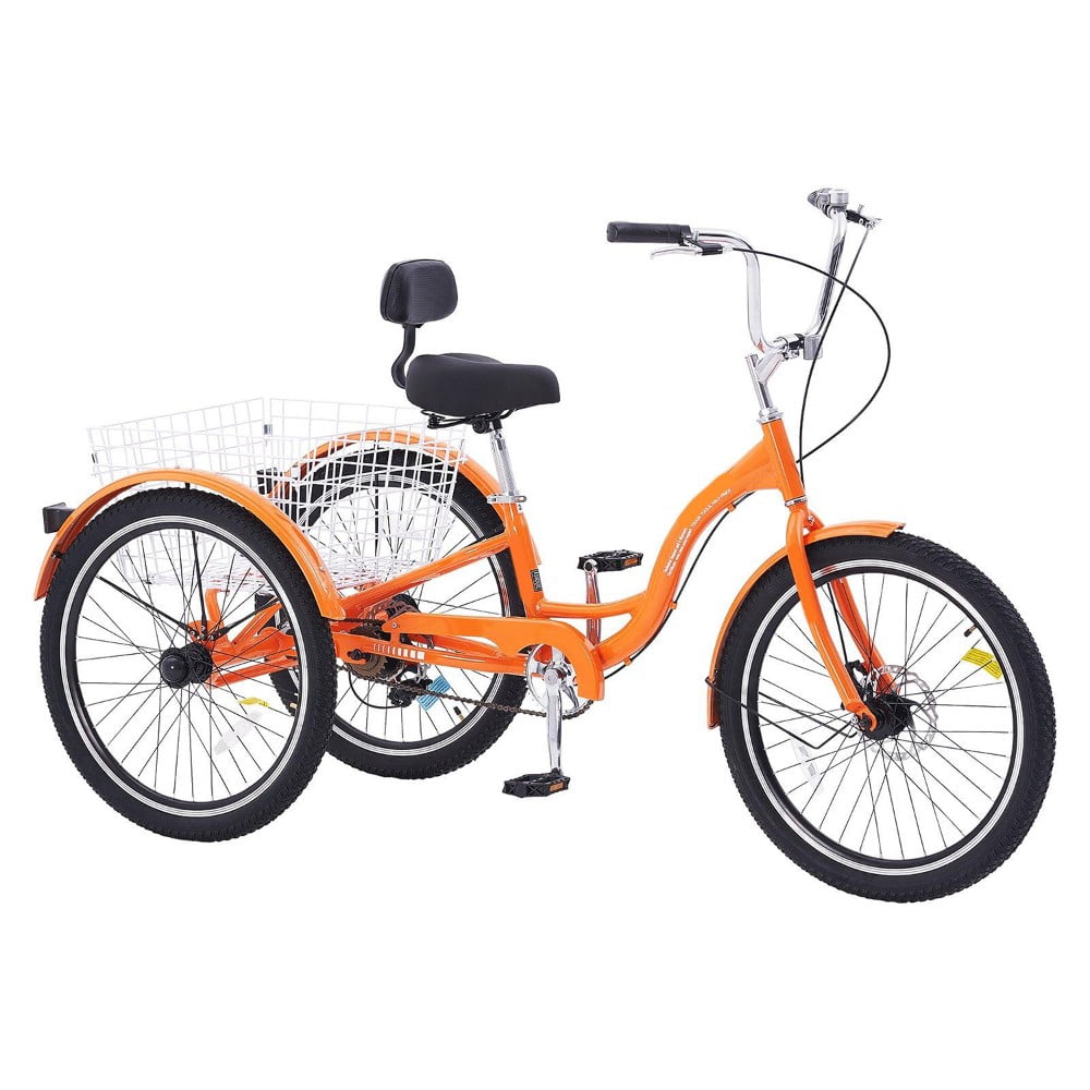 Choco Moon Sturdy 20 Aluminum Alloy Adult Trike, Comfortable Basket ...