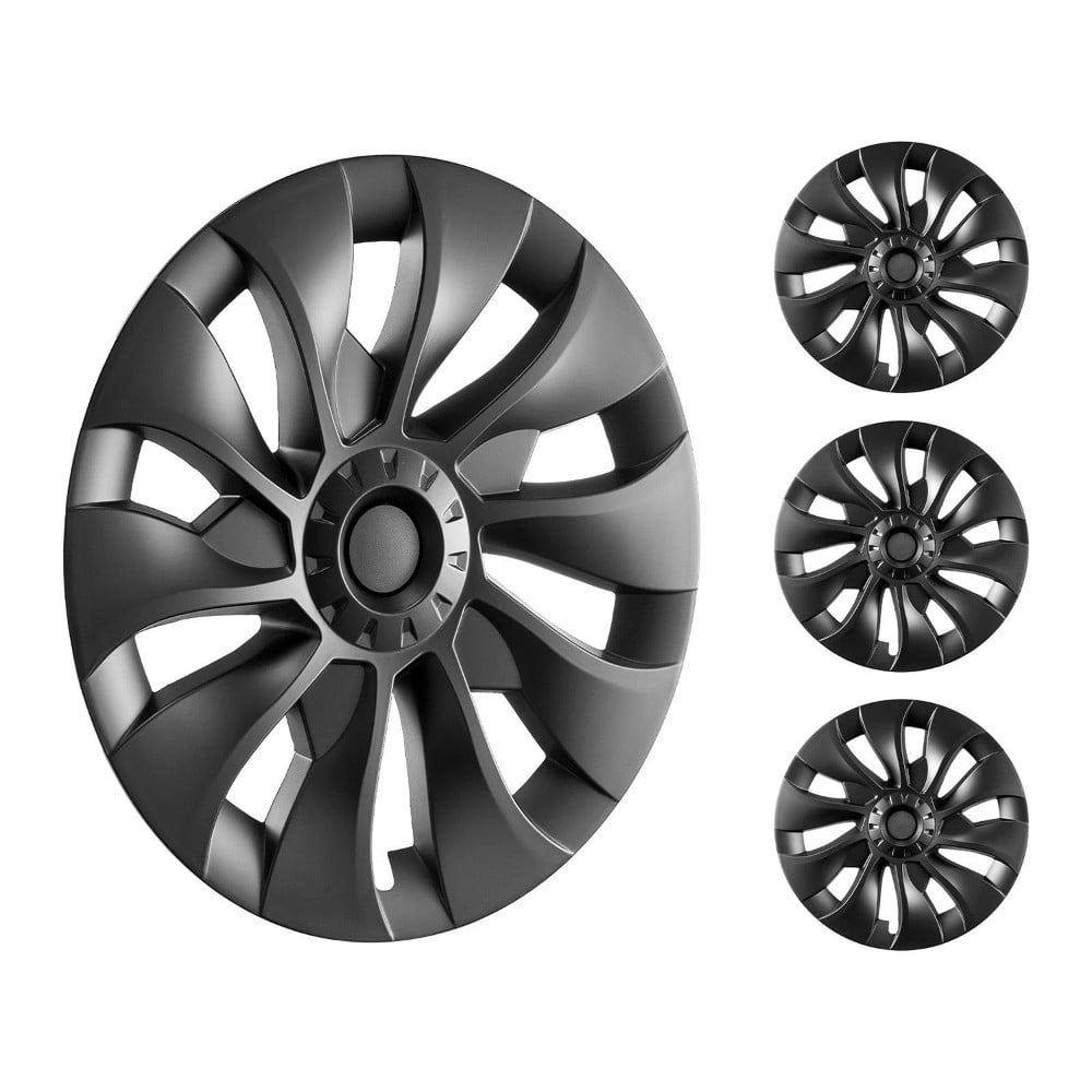 Choco Moon Tesla Model 3 Hubcap Cover, 18" Rim Protector with Valve ...