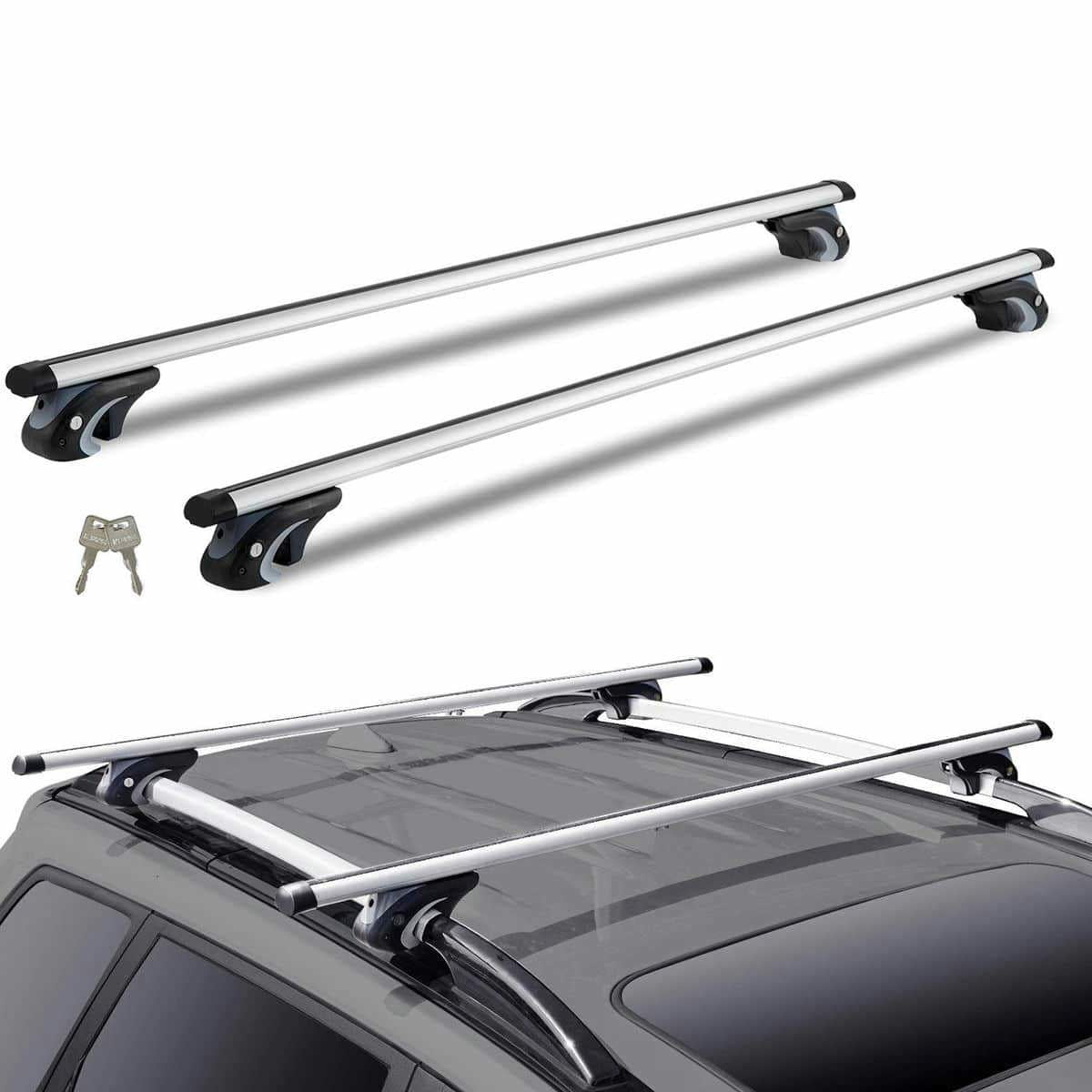 Choco Moon Universal Roof Rack Cross Bars, 54" Aluminum Roof Rack ...
