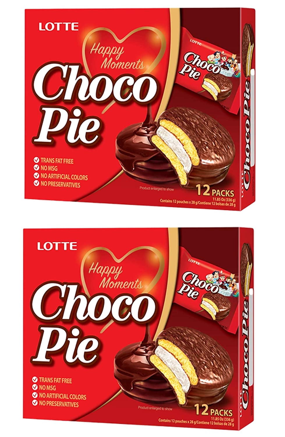 Choco Pies 2 Packs (Choco Pie) - Walmart.com