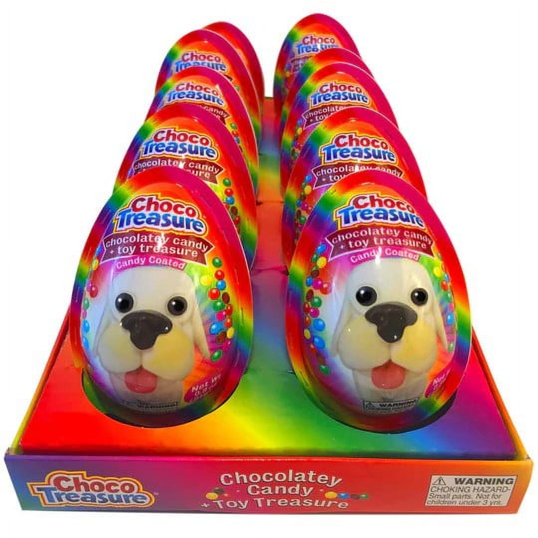 Choco Treasure Candy Filled Egg Puppy Dog 0.75 oz. - Walmart.com