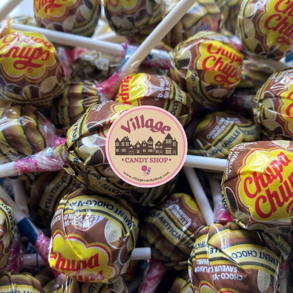 Choco-Vanilla Chupa Chups Lollipops - 15 Count - Walmart.com