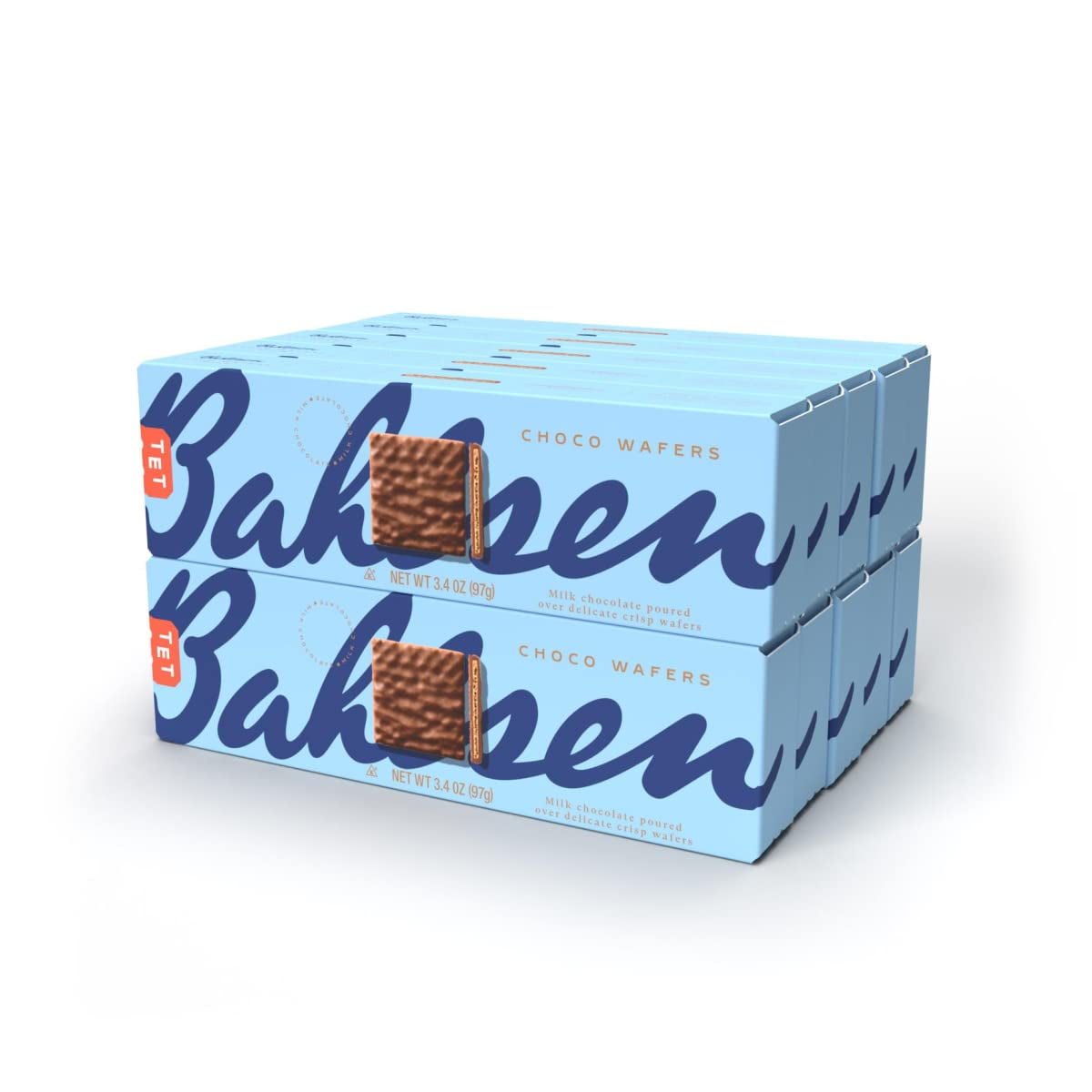 Choco Wafers Milk Chocolate Cookies (12 boxes) H2FSDby Bahlsen- Wafers ...