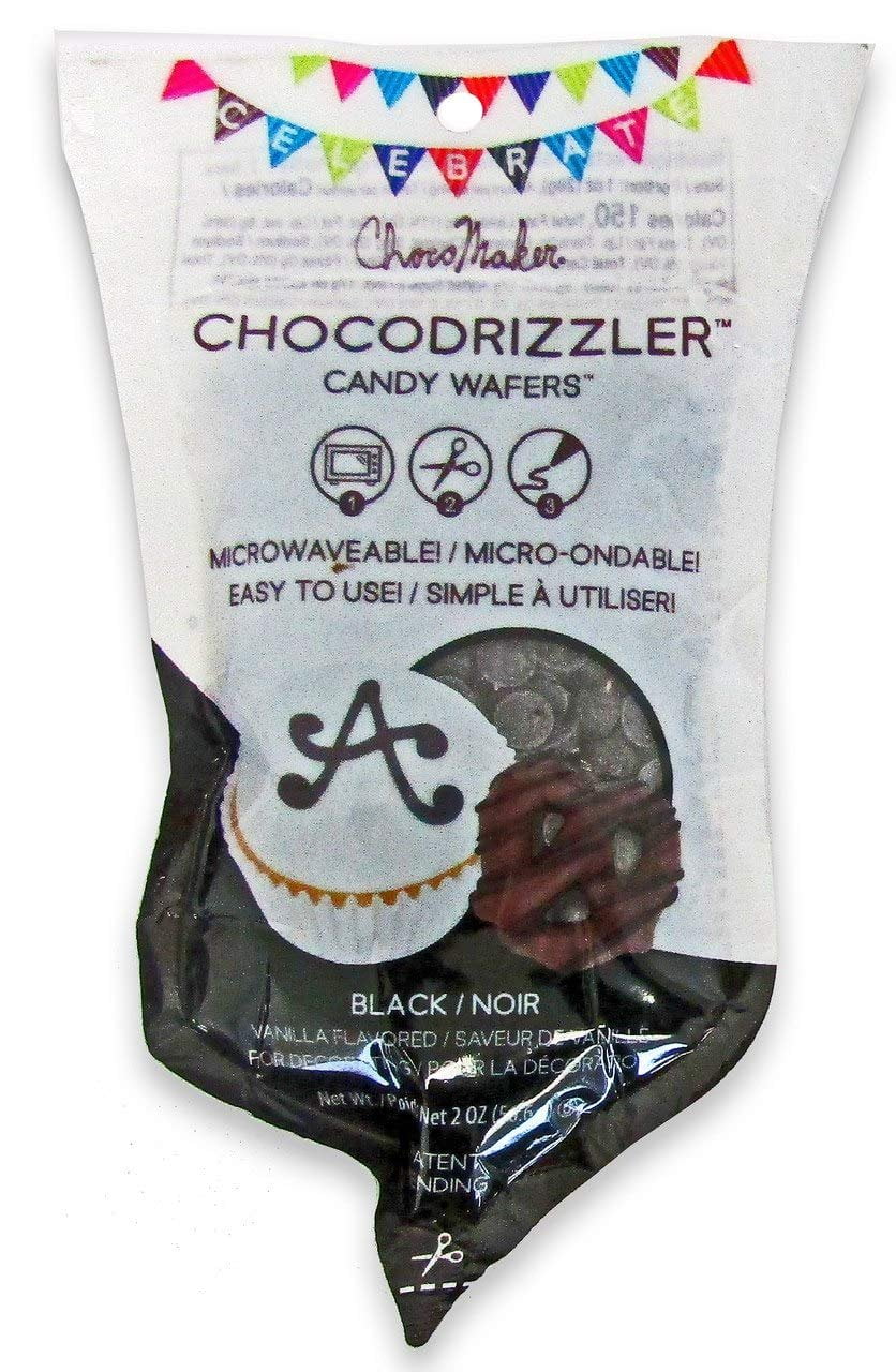 ChocoMaker ChocoDrizzler Candy Wafers Black - Vanilla - Walmart.com