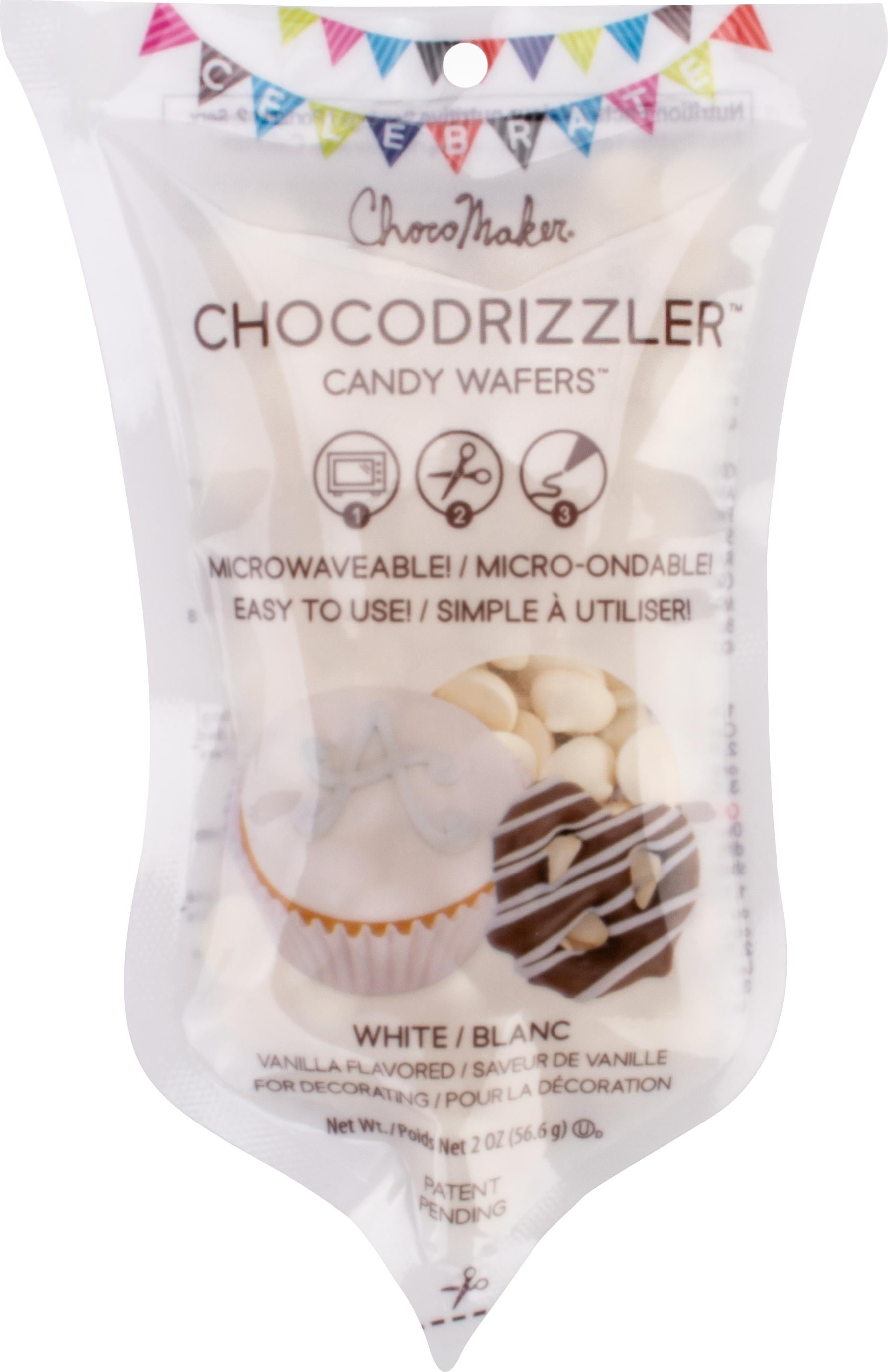 ChocoMaker ChocoDrizzler Candy Wafers Bright White - Vanilla - Walmart.com