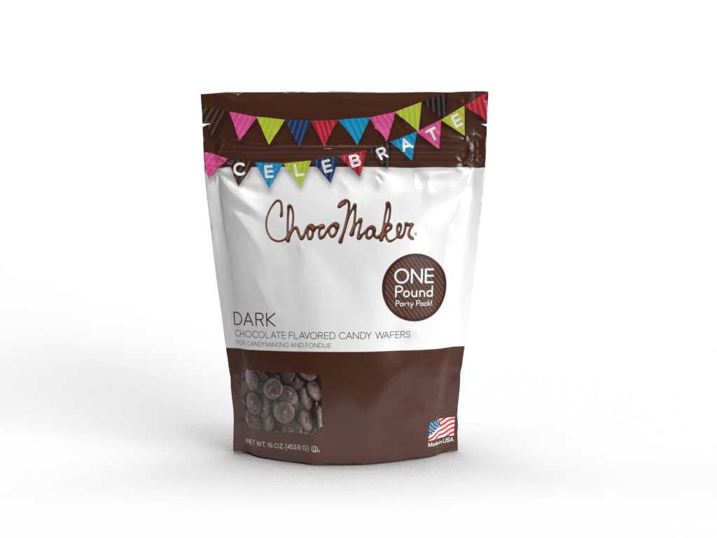 ChocoMaker Dark Chocolate Flavored Candy Wafers, 16oz Pouch, Gluten ...
