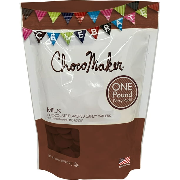 ChocoMaker Milk Chocolate Flavored Candy Wafers - 16oz Standup Pouch ...