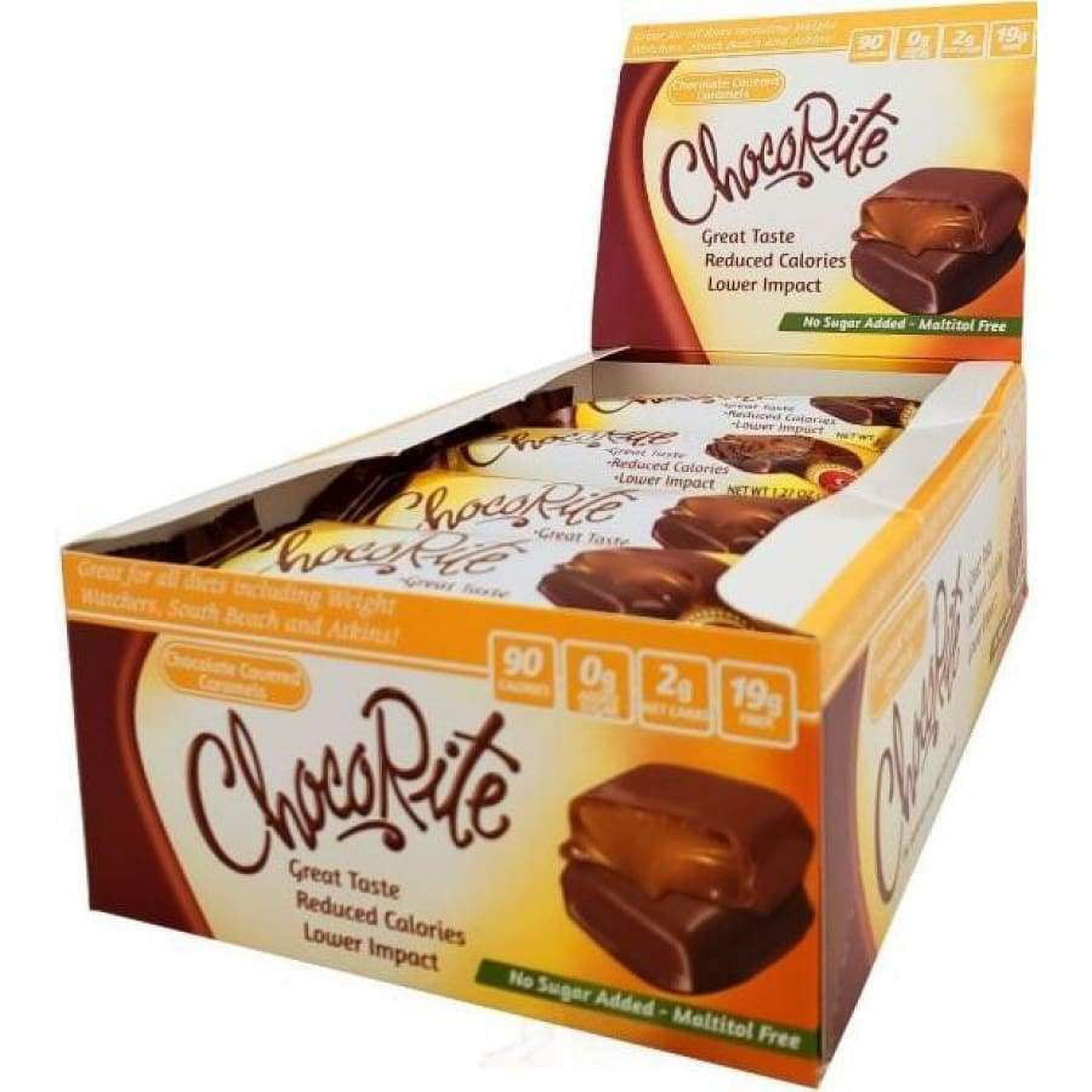 ChocoRite Sugar-Free Chocolate Covered Caramels (16-Pack) - Walmart.com