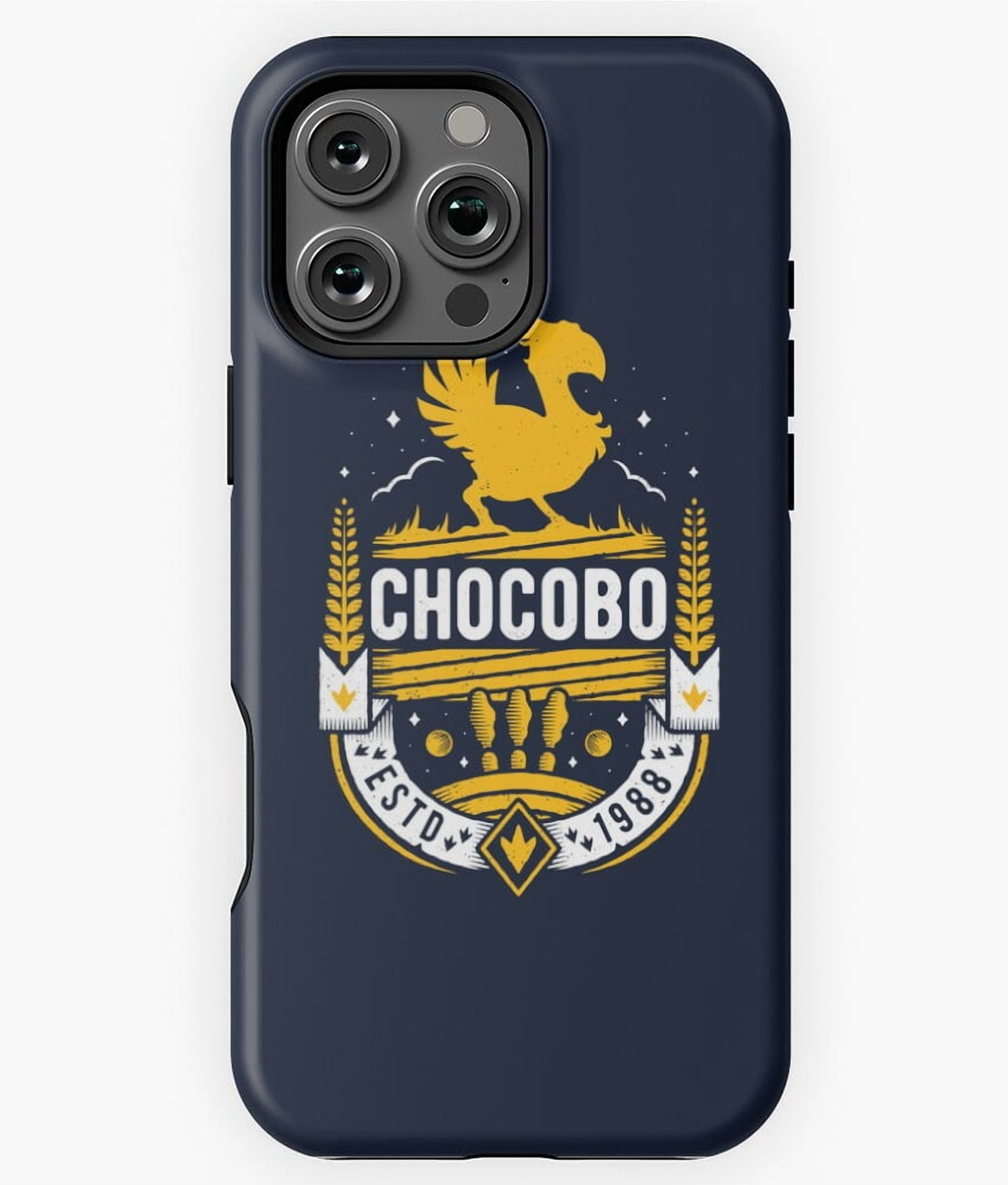 Chocobo Emblem Final Fantasy M0487 Phone Case for iPhone 17 16 15 14 13 12 11 Pro Max - Walmart.com