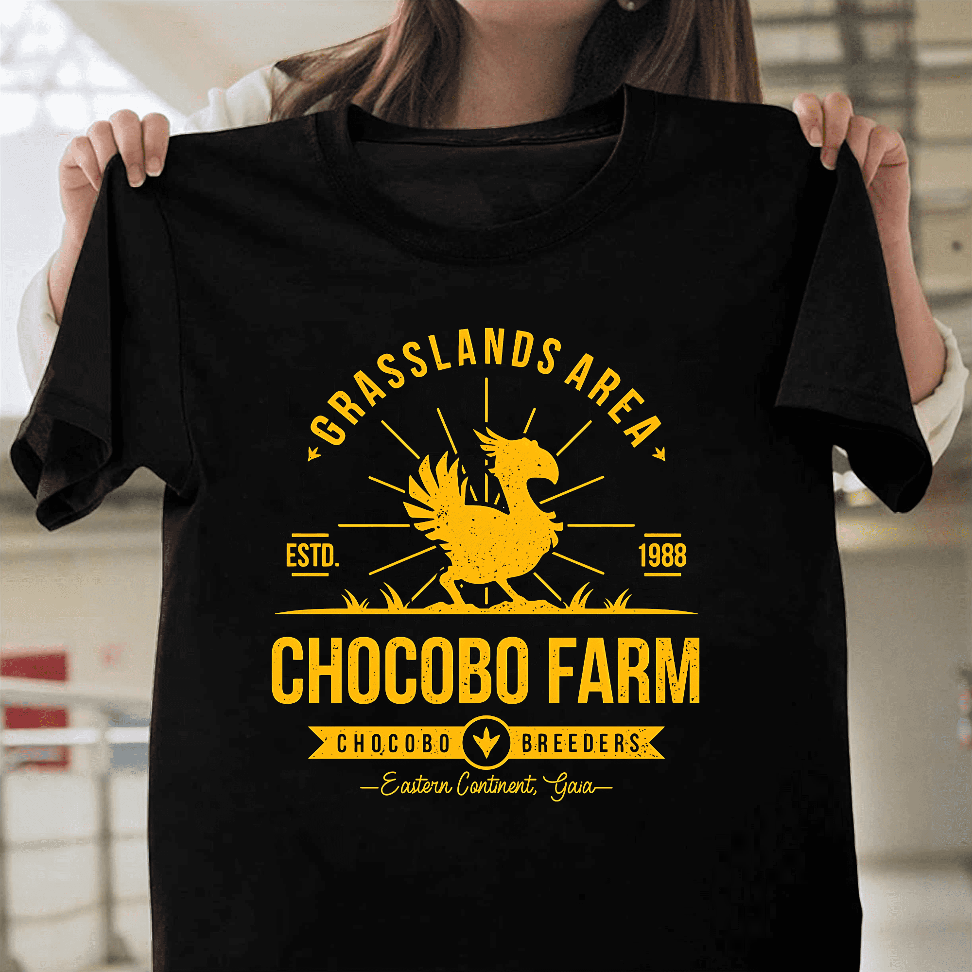 Chocobo Farm Hoodie Cozy Game Inspired Vibes Final Fantasy Bird Mount ...