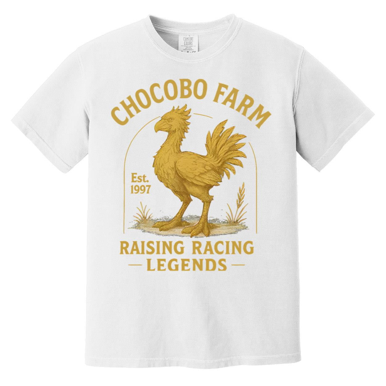 Chocobo Farm Racing Final Fantasy Retro Video Game Fan Comfort Color T ...