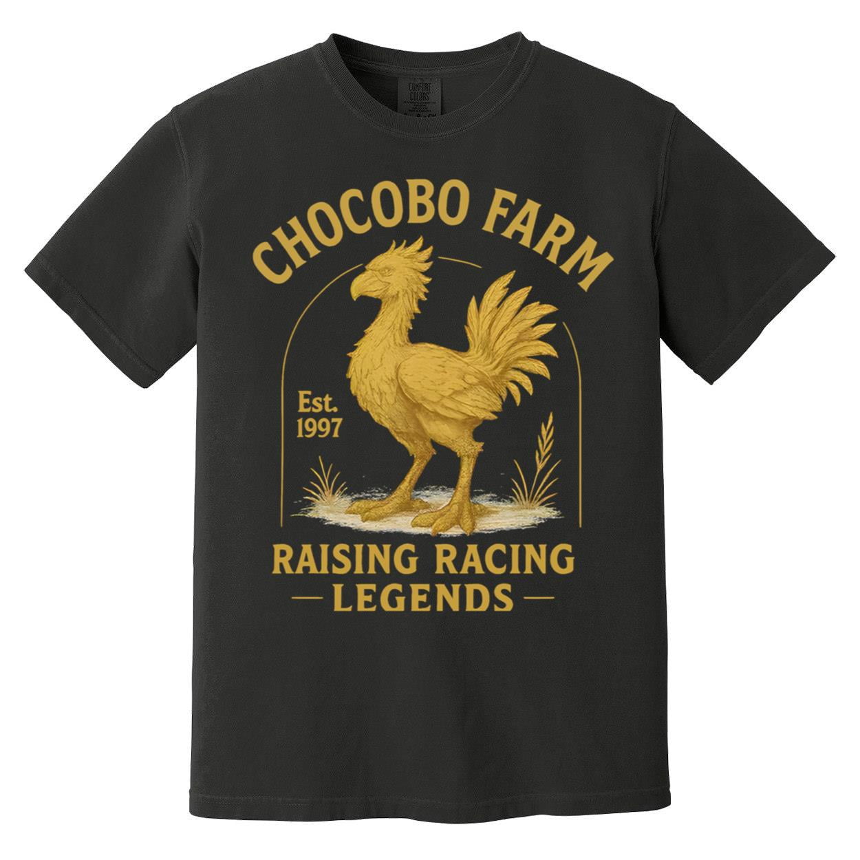 Chocobo Farm Racing Final Fantasy Retro Video Game Fan Comfort Color T ...