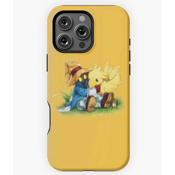 Chocobo and Vivi Final Fantasy 9 M0404 Phone Case for iPhone 17 16 15 ...