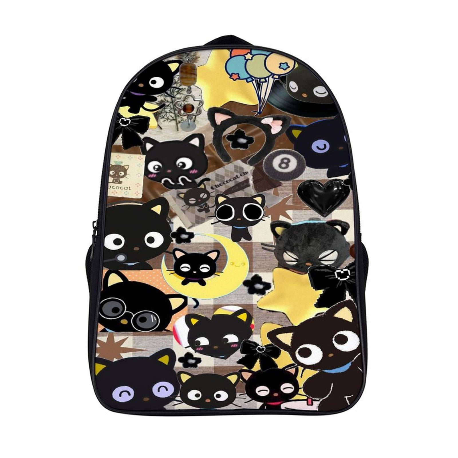 Chococat Backpack 16 Inch Bookbag Casual Daypack Travel Backpacks for ...
