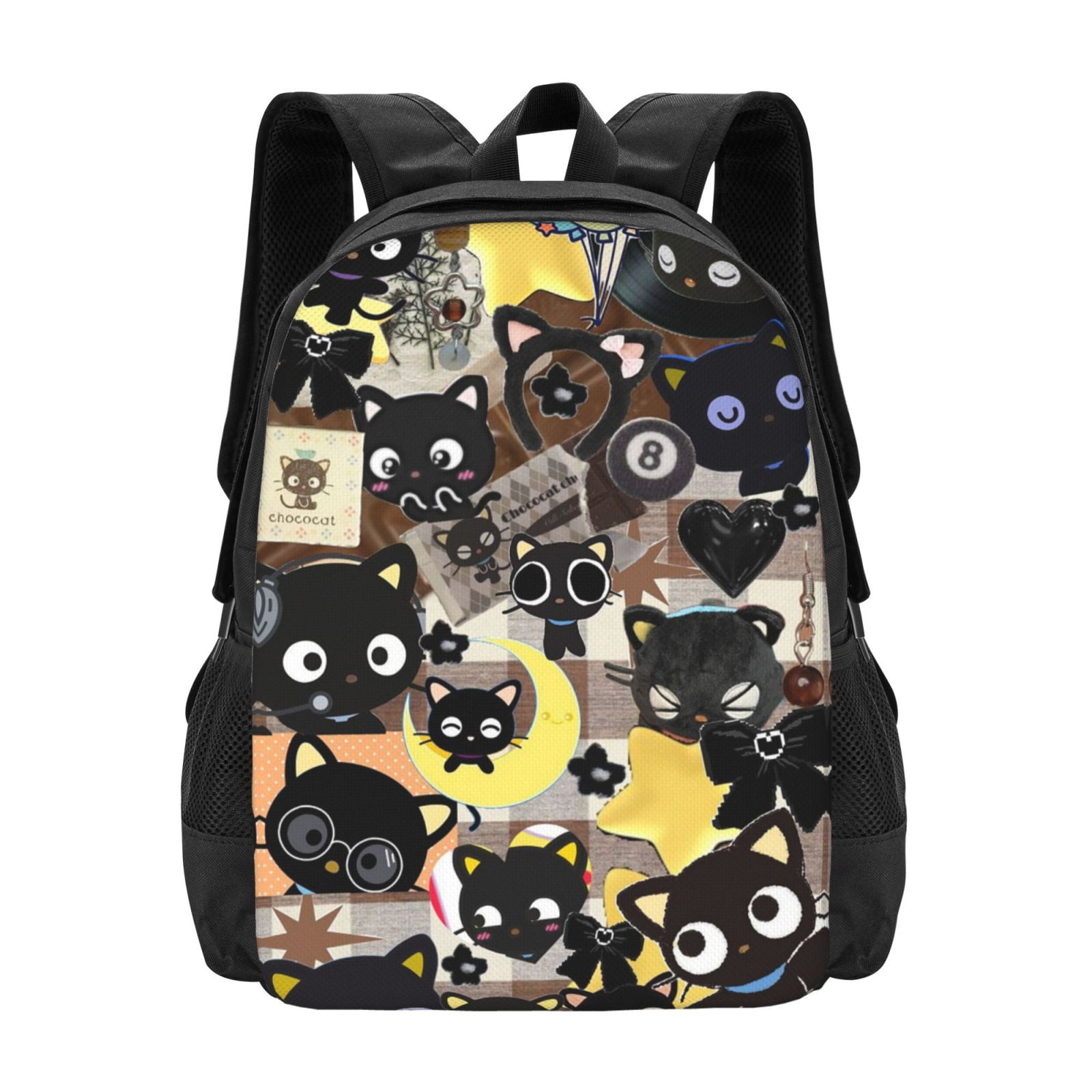 Chococat Backpack Bookbag Casual Daypack Travel Backpacks for Work ...