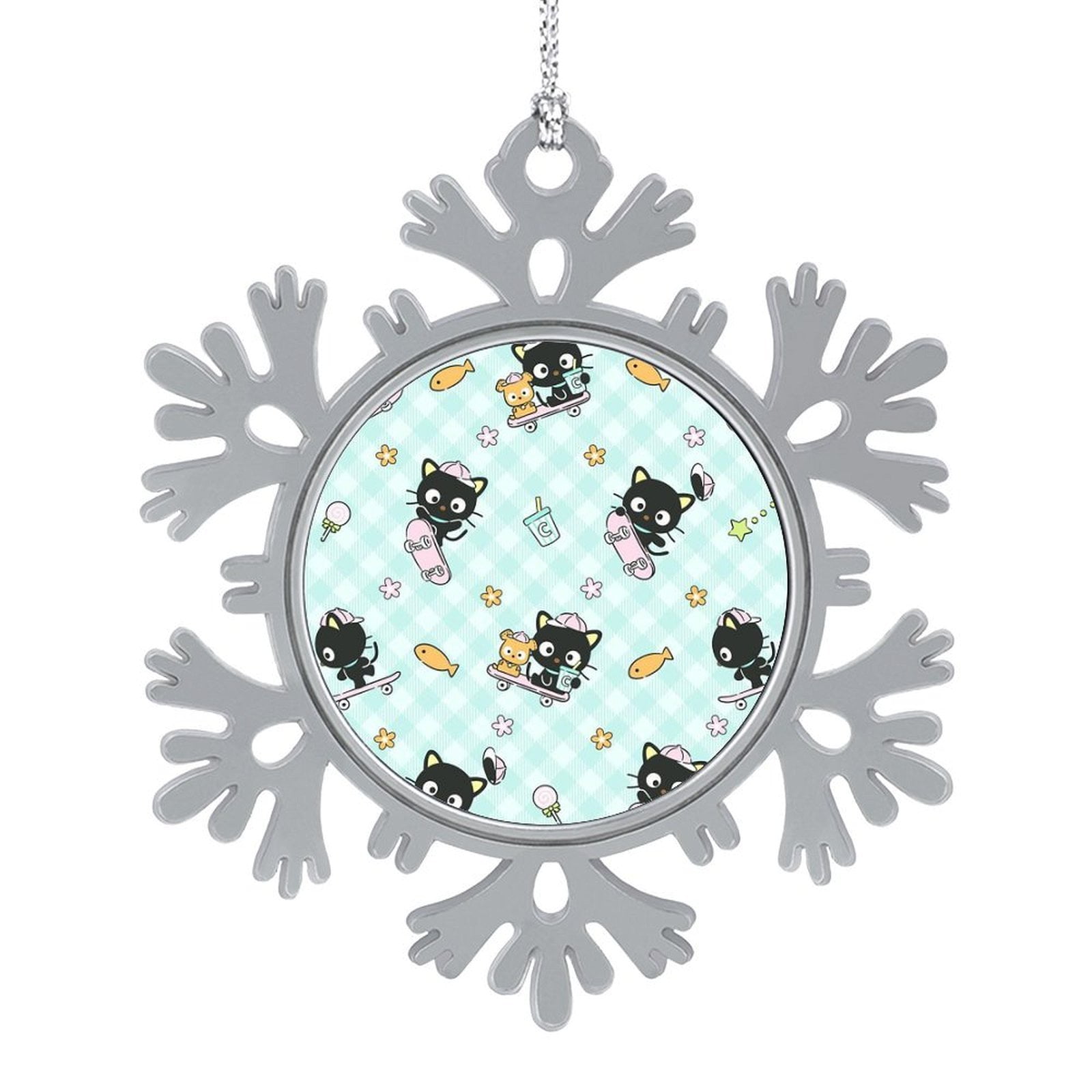 Chococat Christmas Ornaments Snowflakes Decorations - Christmas Tree ...