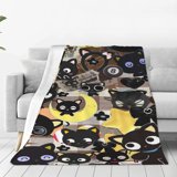 Chococat Fleece Blanket Super Soft Cozy Throw Blanket 40"X30 ...