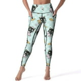Chococat High Waisted Leggings for Women, Yoga Pants with Pockets, Soft ...