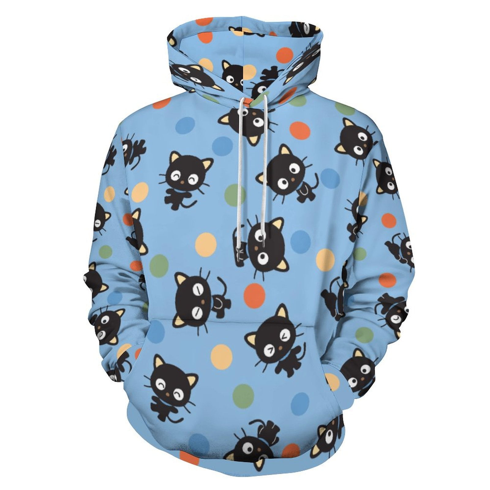 Chococat Hoodie 3D Print Pullover Hooded Long Sleeve Sweatshirts Tops ...