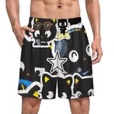 Chococat Men's Sleepwear Shorts Pajama Bottom Lounge Sleep Pajama Short ...