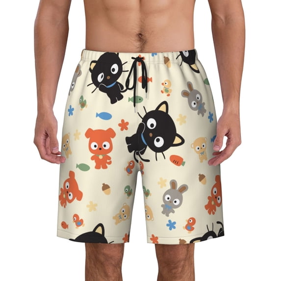 Chococat Men's Swim Trunks Quick Dry Board Shorts Bathing Suit ...