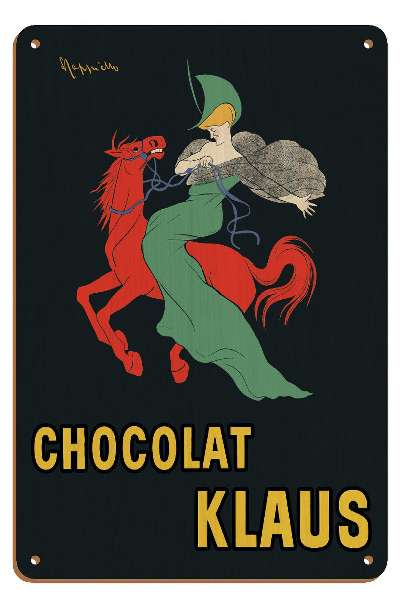 Chocolat Klaus - Swiss Chocolates - Vintage Advertising Poster by ...
