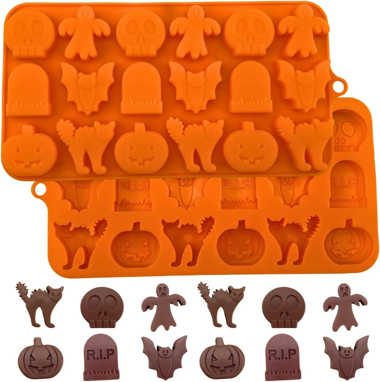 Chocolate Baking molds, DIY Chocolate Molds in the Shapes of Bats ...