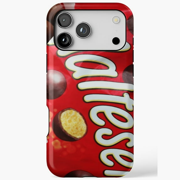 Chocolate Ball Candy Parody Snack Art Phone Case Compatible iPhone 17 ...