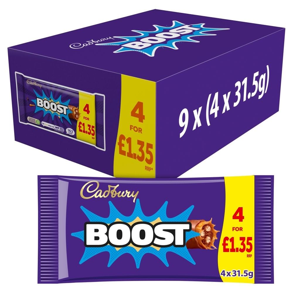 Chocolate Bar 4 Pack Multipack x 9 Packs - Walmart.com