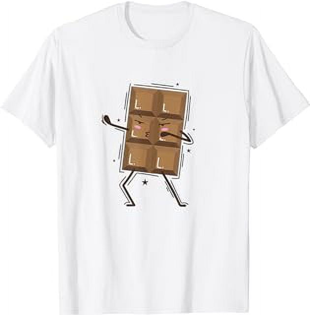 Chocolate Bar Chocolate can do Karate Candy T-Shirt - Walmart.com